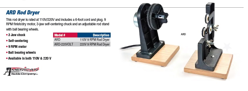 ARD Rod Dryer