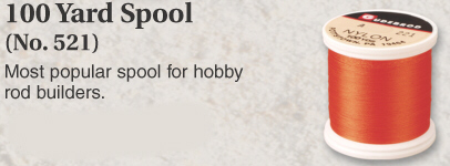 Gudebrod HT Metallic Thread - 100 yard spool